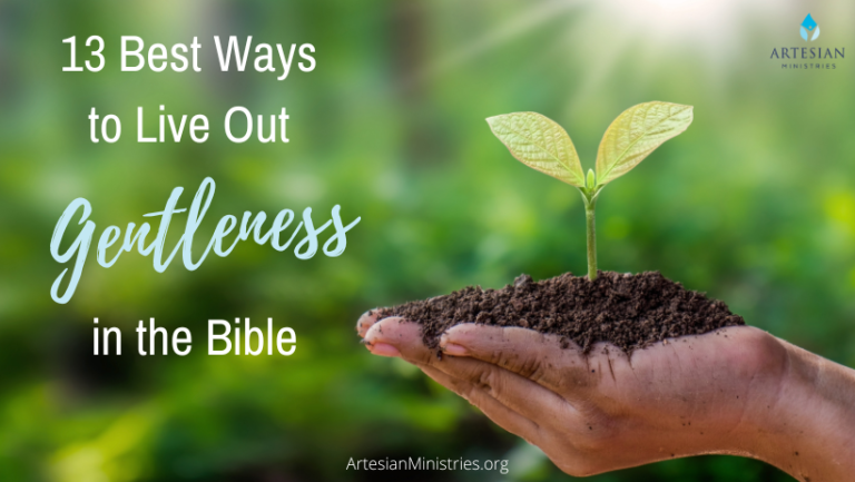 13 Best Ways to Live Out Gentleness in the Bible - Artesian Ministries