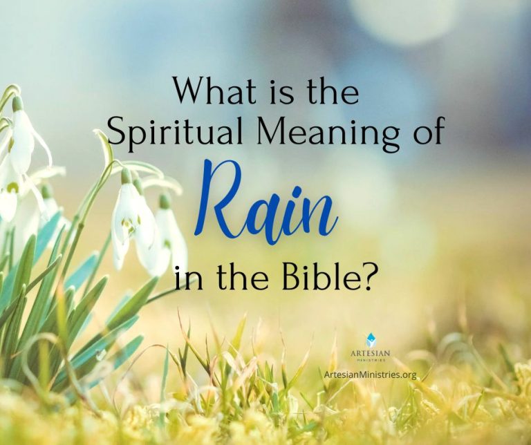 What is the Spiritual Meaning of Rain in the Bible? - Artesian Ministries