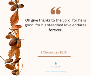 Thanksgiving Bible Verses for Gratitude and Thankfulness - Artesian ...