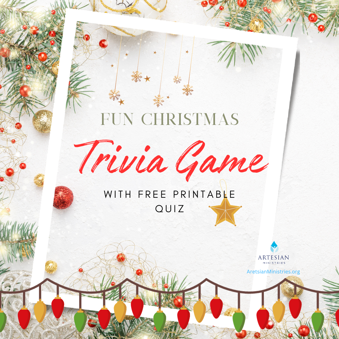 Fun Christmas Trivia Game with Free Printable Quiz - Artesian Ministries
