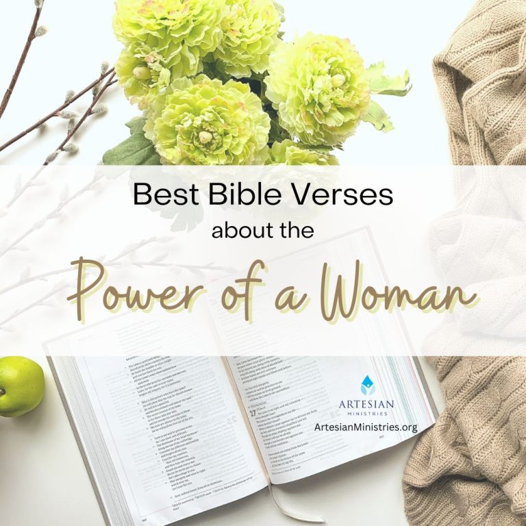 The Best Bible Verses About the Power of a Woman - Artesian Ministries